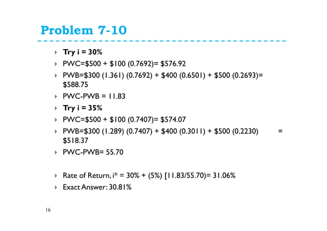 8. Rate of return analysis | PDF | Stocks and Bonds | Personal Investing