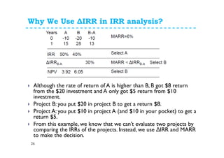 8. Rate of return analysis | PDF