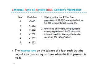 8. Rate of return analysis | PDF