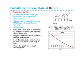 8. Rate of return analysis | PDF