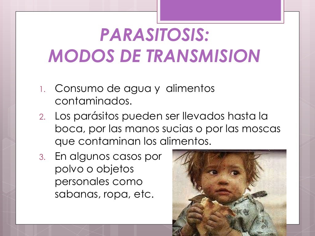 Parasitosis intestinales
