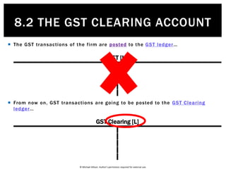 8.2 The GST Clearing account | PPTX