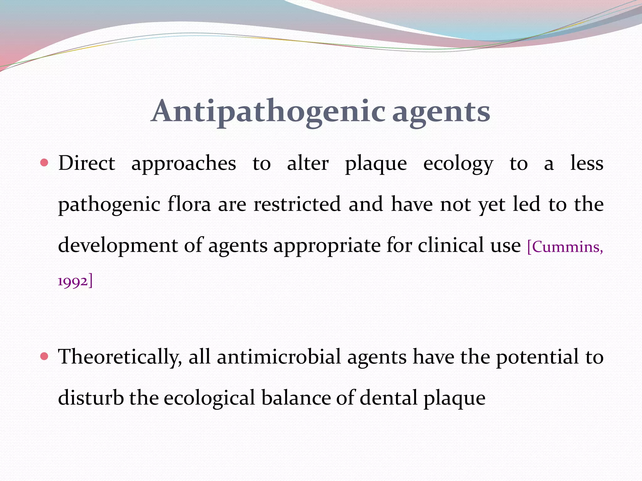 Chemical Plaque Control | PPTX