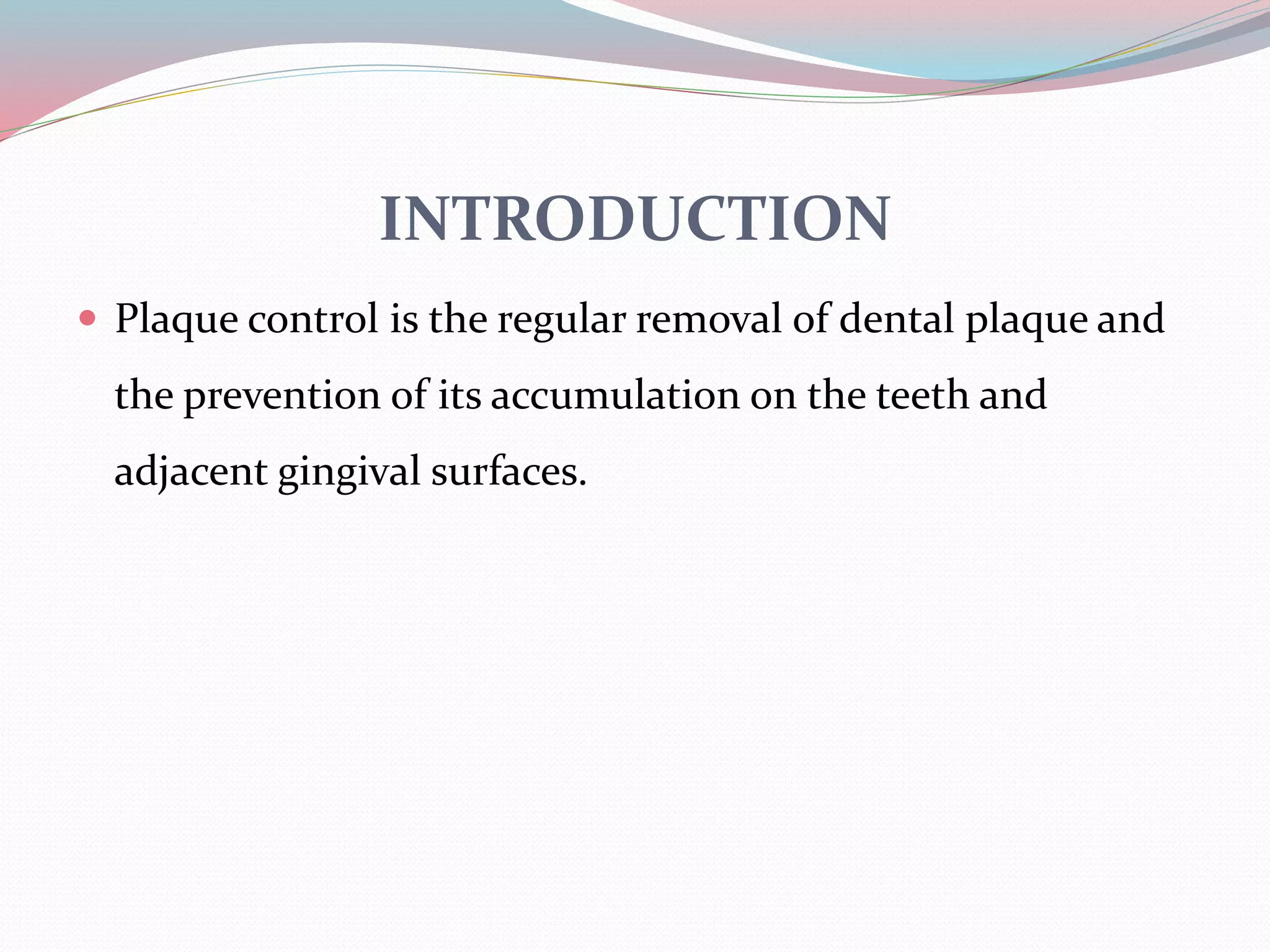 Chemical Plaque Control | PPTX