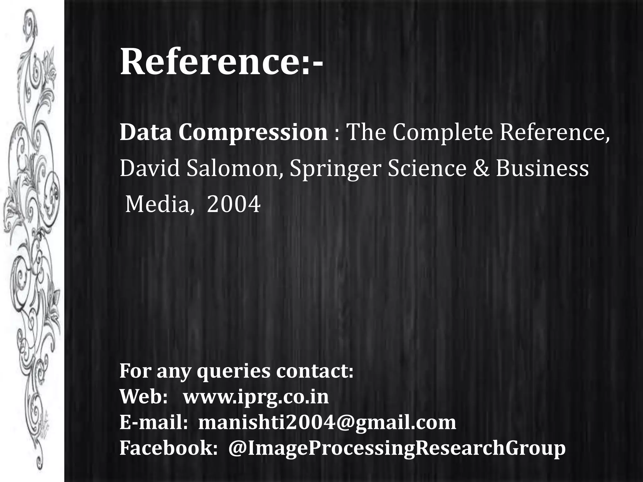 Simple Dictionary Compression | PPT