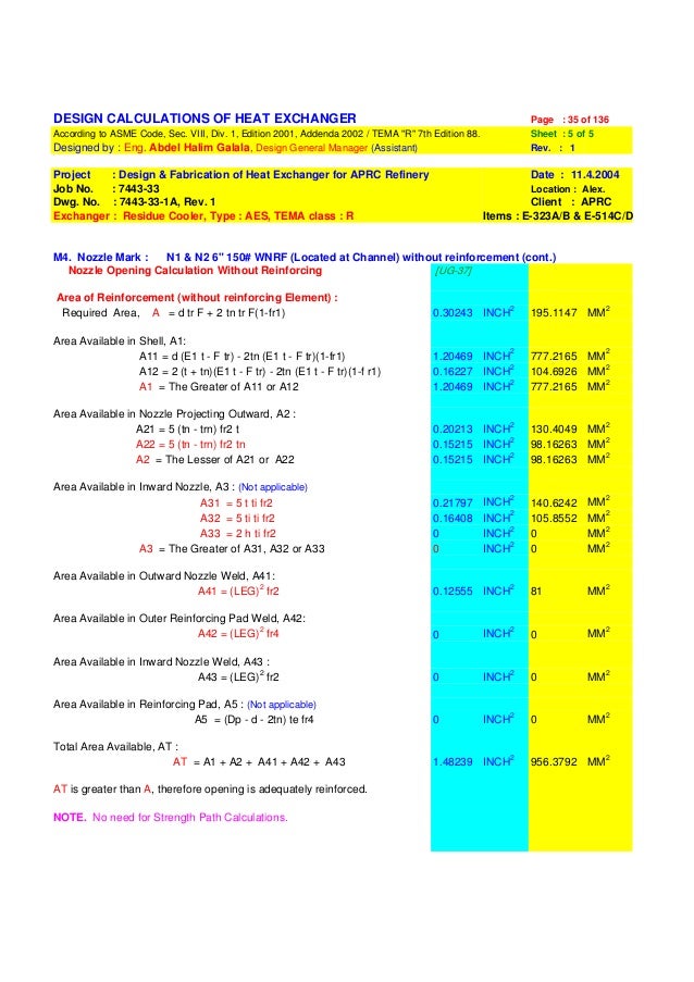 Heat_exchanger_mechanical_design_calculations_per_asme_& tema by ab…