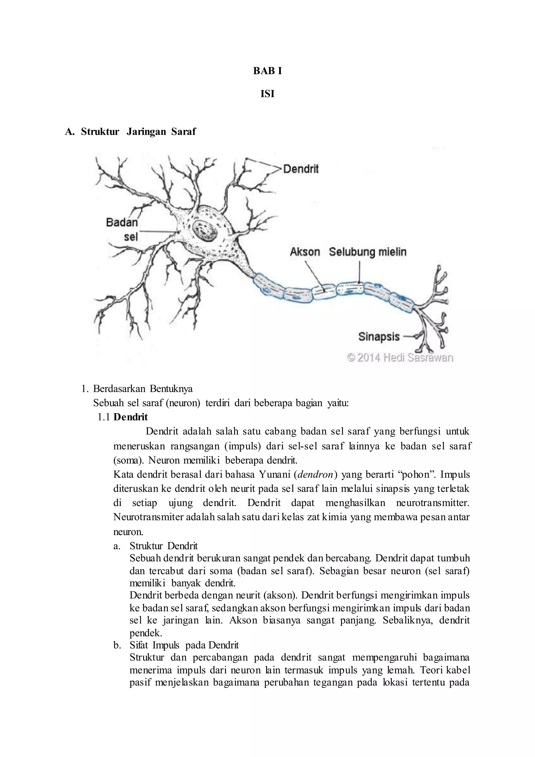 Jaringan Saraf | PDF