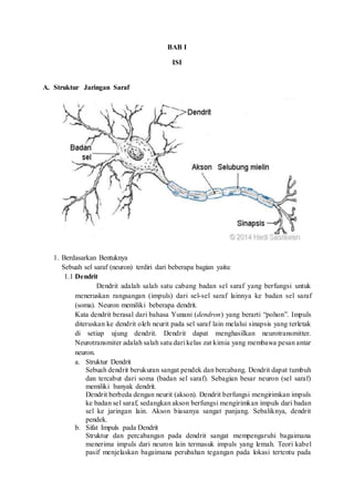 Jaringan Saraf | DOCX
