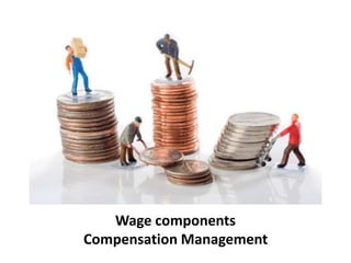 Wage components - compensation management - Manu Melwin Joy | PPTX