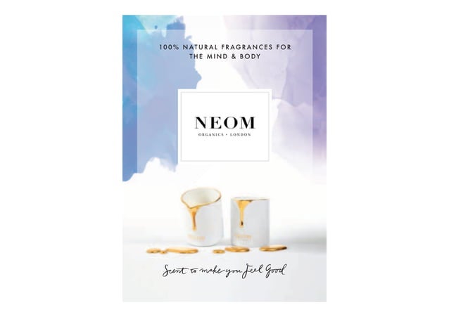 Neom new product poster | PPT