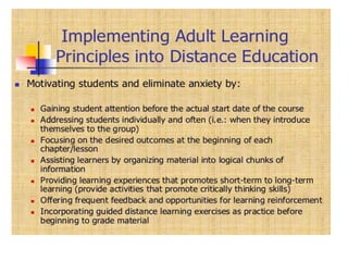 8.motivation of adult learner A Lecture By Mr Allah Dad Khan | PPTX