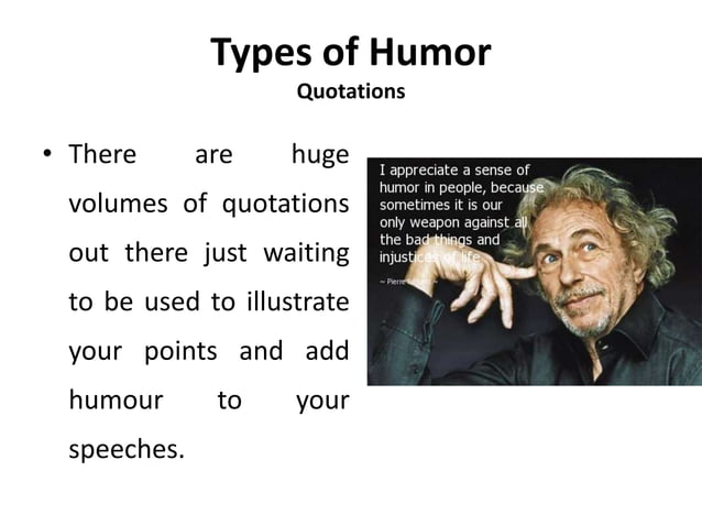 Types of humor - public speaking skills - Manu Melwin Joy | PPTX