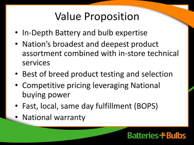 Batteries Plus Bulbs Overview | PPTX | Consumer Electronics ...