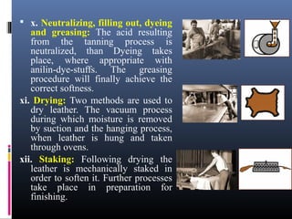 8. tanning of leather | PPT