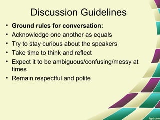 8. panel discussion, inclusive language | PPT
