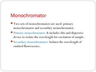 Spectroflurometer | PPT