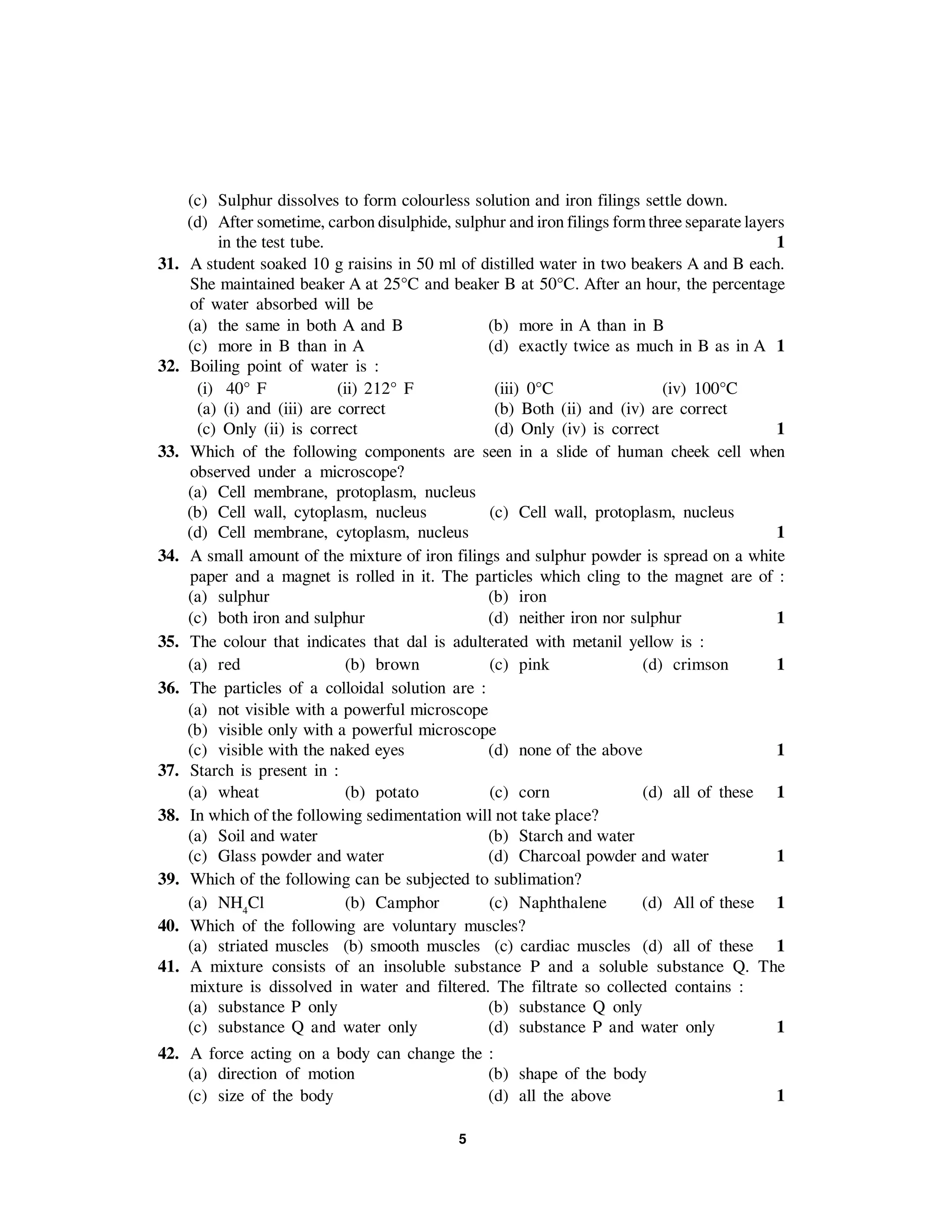 Summative Assessment Paper-6 | PDF