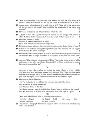Summative Assessment Paper-6 | PDF