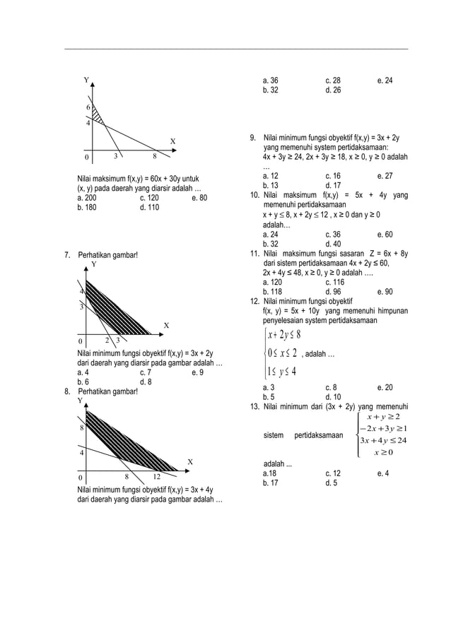 program linear | DOC
