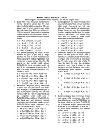 program linear | DOC