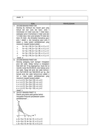program linear | DOC
