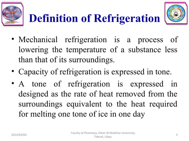 Refrigeration | PPT