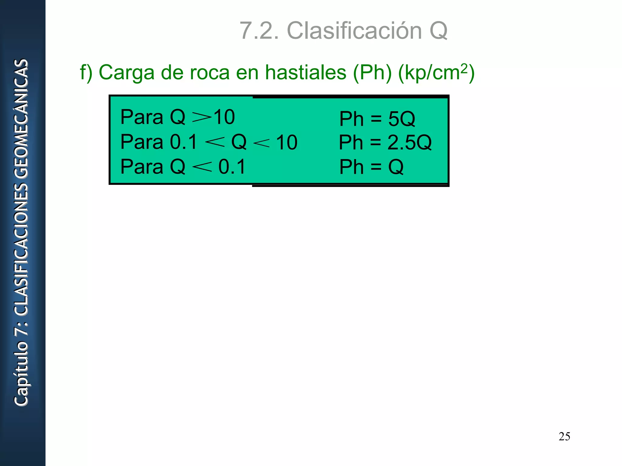 Clasificacion Q barton | PDF | Geology | Science
