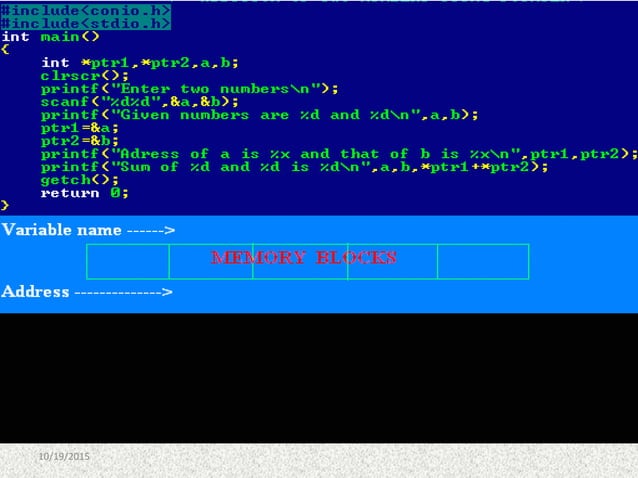 Pointers in C Programming | PPTX | Programming Languages | Computing