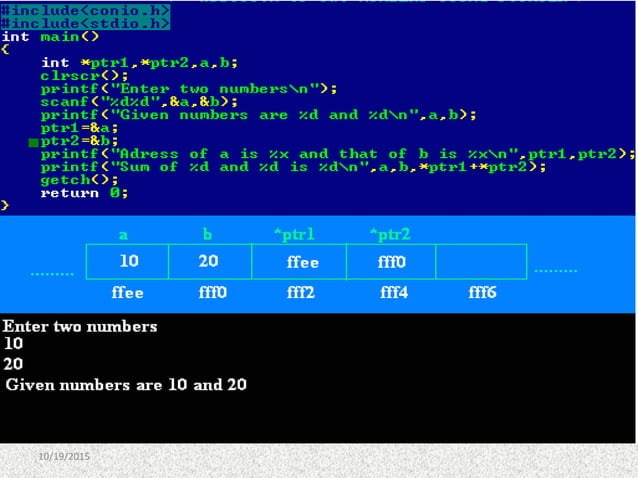 Pointers in C Programming | PPTX | Programming Languages | Computing