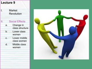 Lecture 8/10 on Market Revolution | PPT