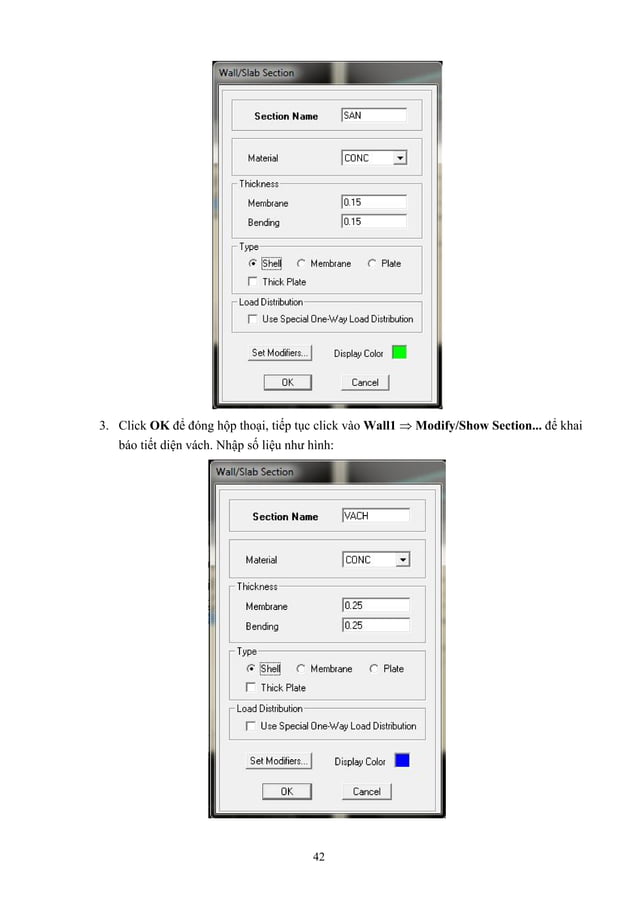 Hướng dẫn sử dụng etabs | PDF