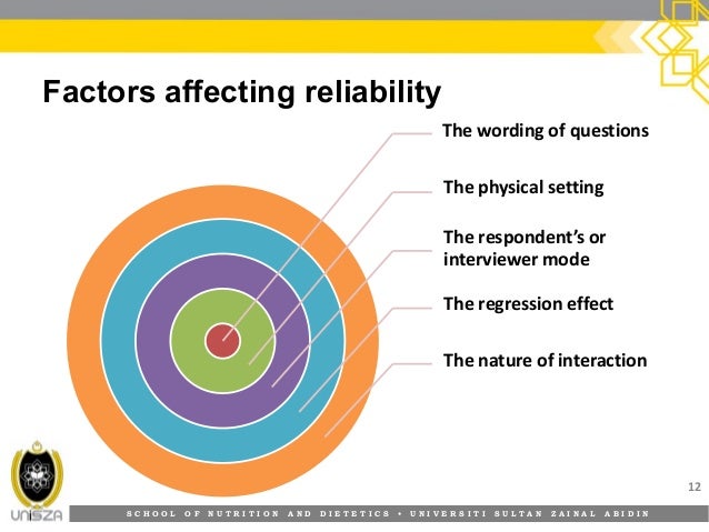 8. validity and reliability of research instruments