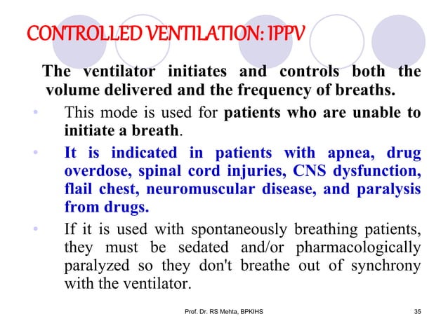 8. ventilator nursing care | PPSX | Lung and Respiratory Health ...
