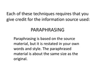 What Is Plagiarism? | PPTX