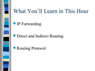 routing | PPT