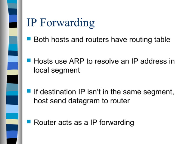 routing | PPT