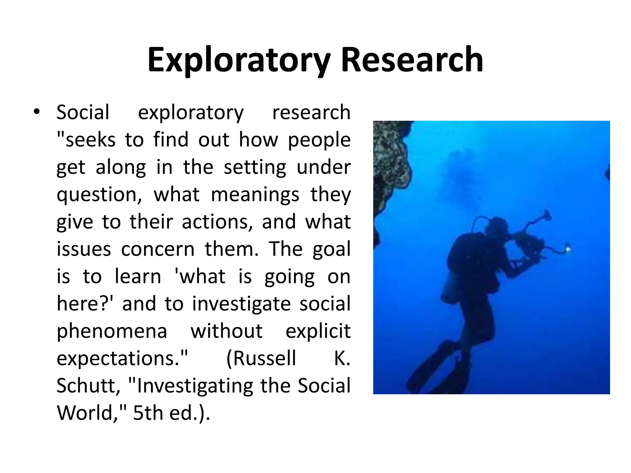 Exploratory research - Research Methodology - Manu Melwin Joy | PPTX ...