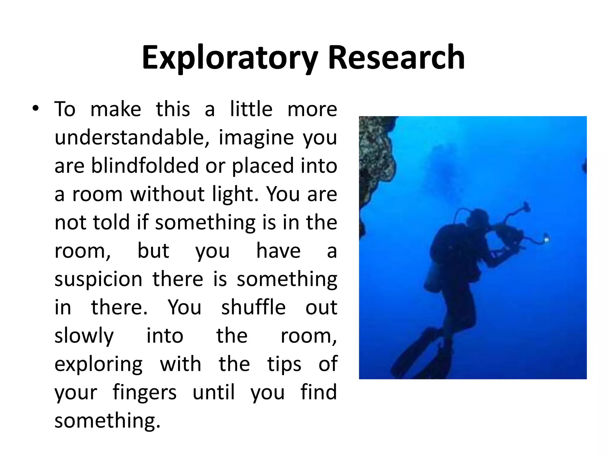 Exploratory research - Research Methodology - Manu Melwin Joy | PPTX