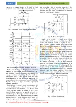 Low Current Ripple, High Efficiency Boost Converter with Voltage Multiplier | PDF | Power and ...