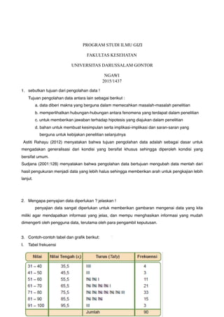 penyajian data | PDF
