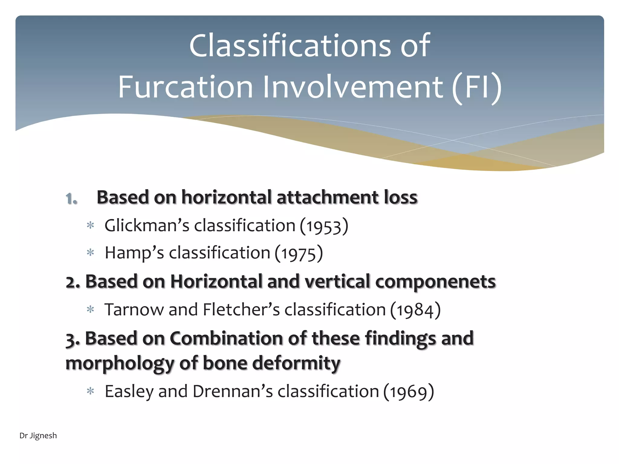 furcation involvement | PPTX