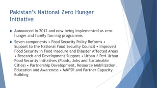 8.Food security in pakistan recent trends and way By Mr Allah Dad Khan ...