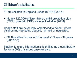 Connecting Care and Opening Conversations; Safeguarding Children ...
