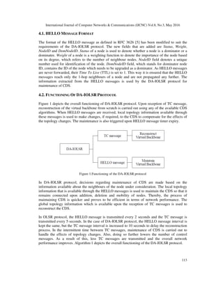 DYNAMICALLY ADAPTABLE IMPROVED OLSR (DA-IOLSR) PROTOCOL | PDF