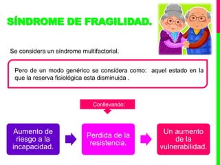 el anciano frágil lb | PPTX