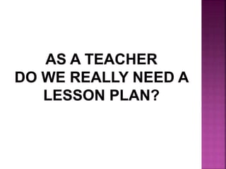 Lesson Plan | PPT