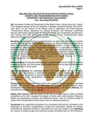 8. cairo malabo declaration agriculture in africa_au summit_june 2014 ...