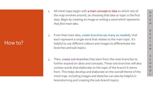 Mind mapping technique | PPSX | Technology & Computing