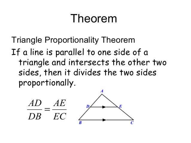 8.6 proportions and similar triangles