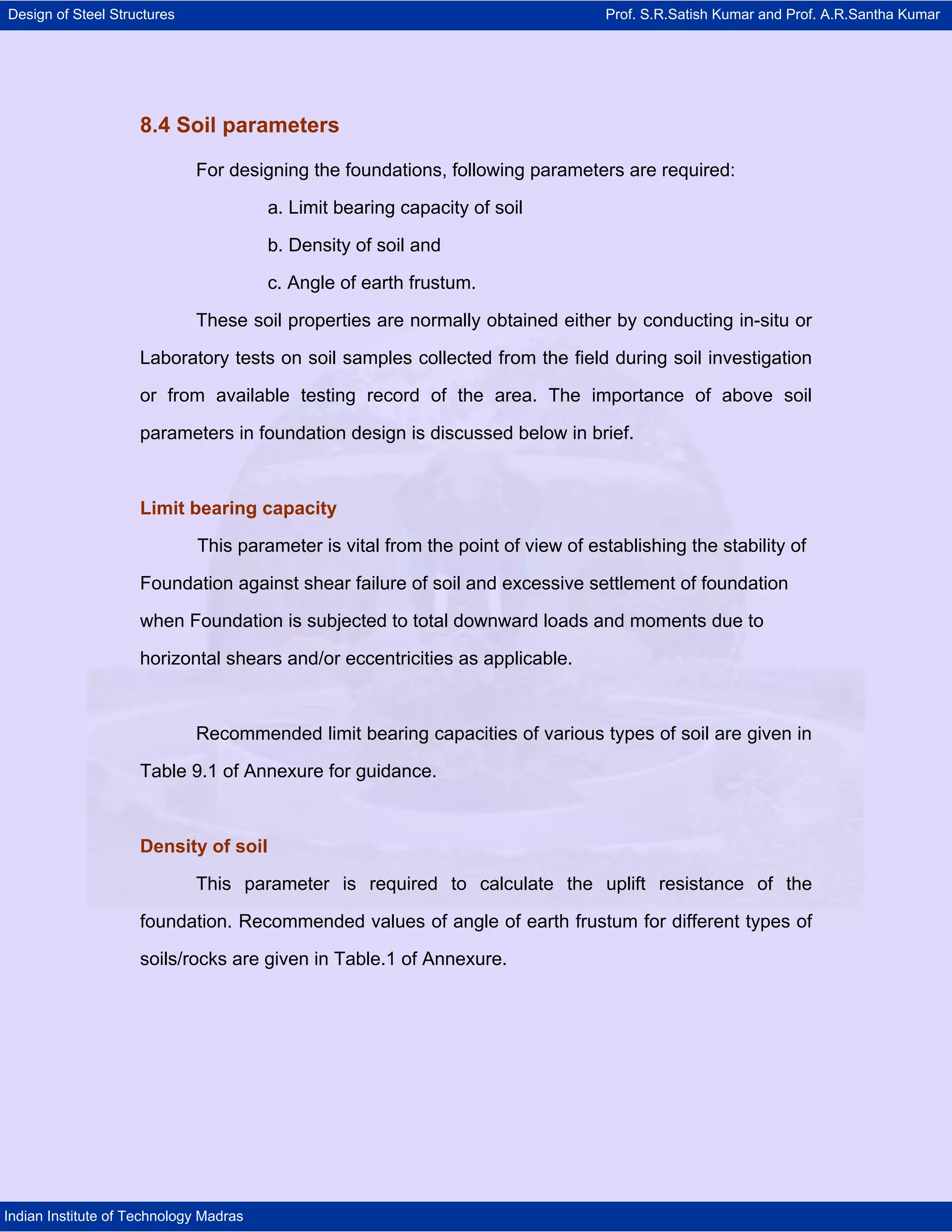 8.4 soil parameter | PDF